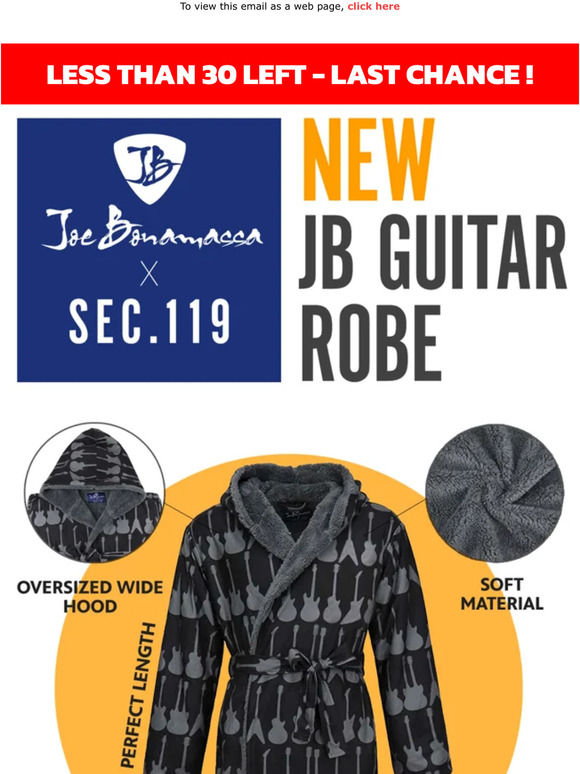 Joe Bonamassa: The Ultimate Collection Of Blues Apparel, Guitar Gear ...