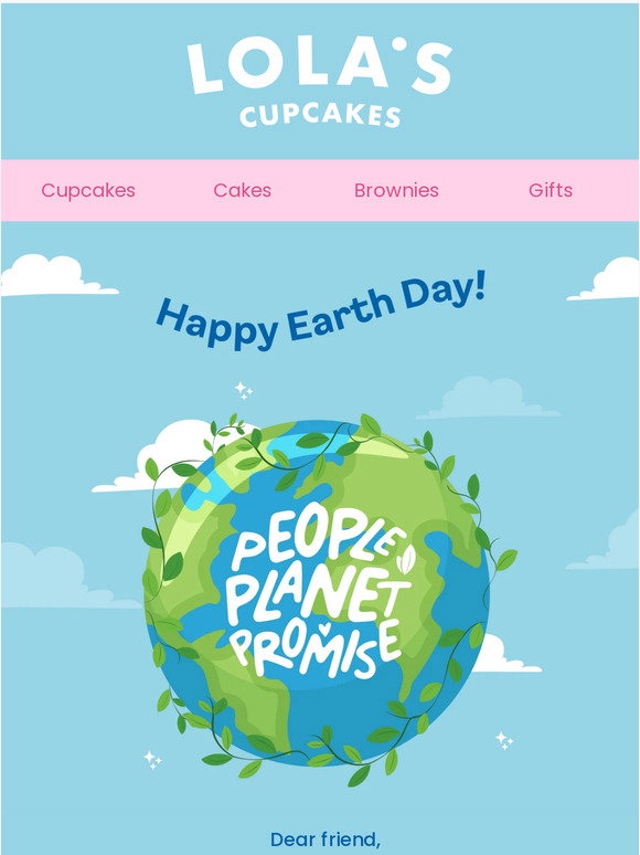 Lola's Cupcakes: Happy Earth Day! How we are investing in our planet ...