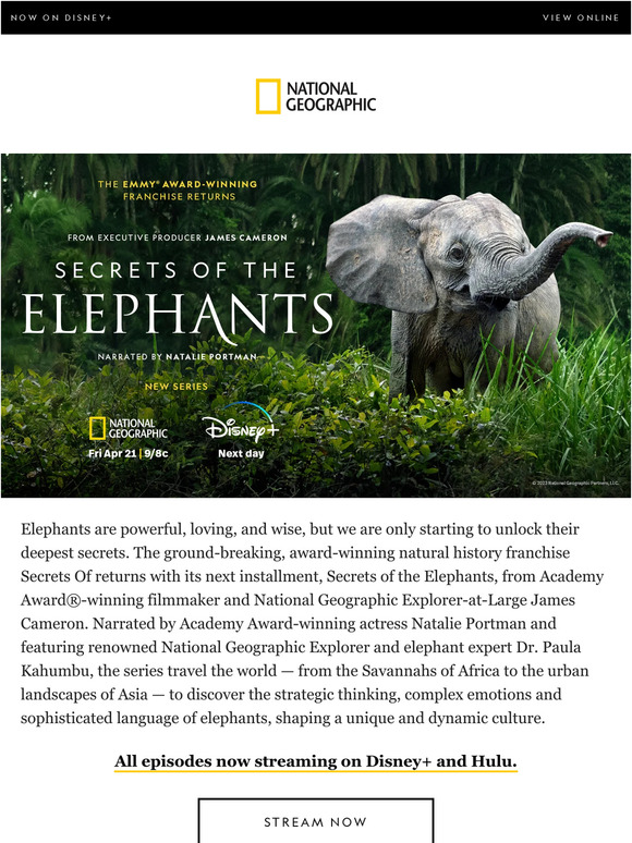 National Geographic: This Earth Day, reveal the mystery, wonder, and ...