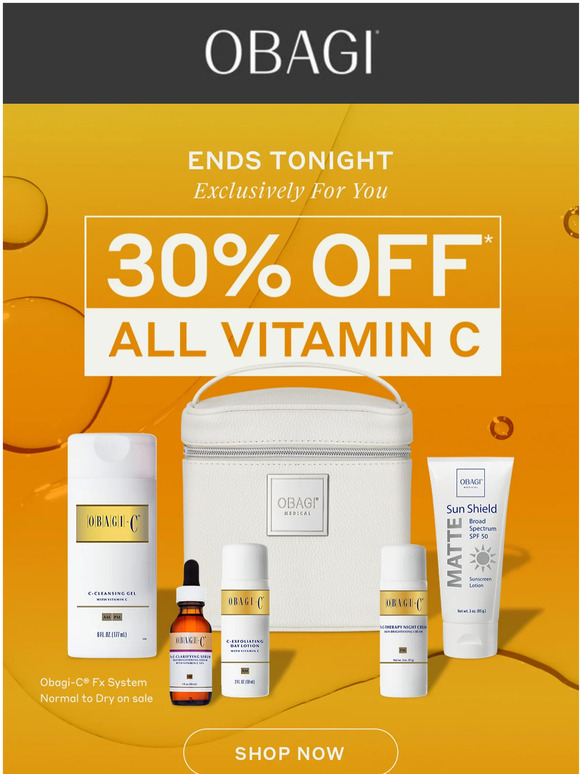 Obagi: Final Hours: 30% Off + Free Gift | Milled