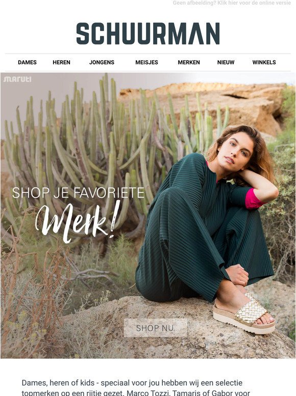 Schuurman Schoenen: Wat is jouw favoriete merk? | Milled