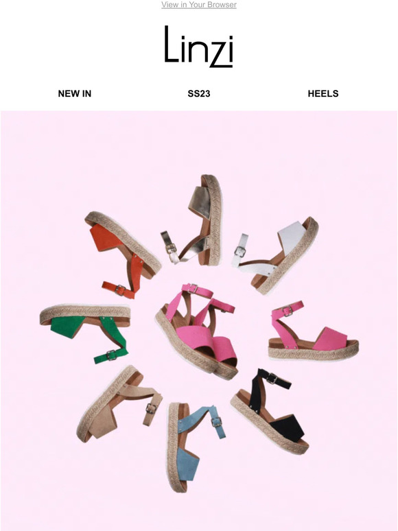 Linzi Shoes: The bestseller your holiday needs... | Milled