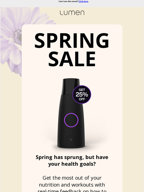 Lumen: This spring sale will make you exhale! 🌸 | Milled