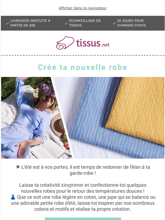 Tissus: Magnifiques tissus pour vos robes 💃 | Milled