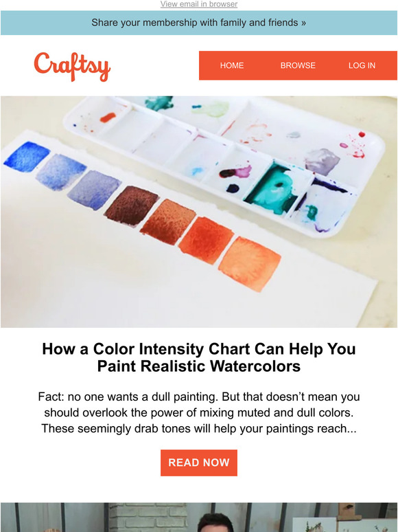 Craftsy: How a Color Intensity Chart Can Help You Paint Realistic ...