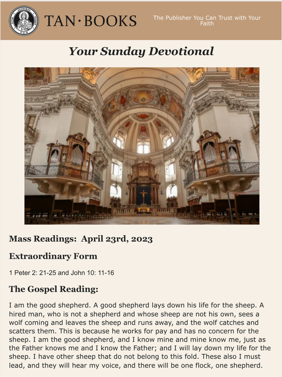 TAN Books: April 23rd, 2023 | Milled