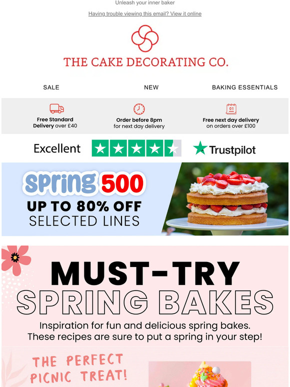 The Cake Decorating Company: 3 Must-Try Spring Bakes | Milled