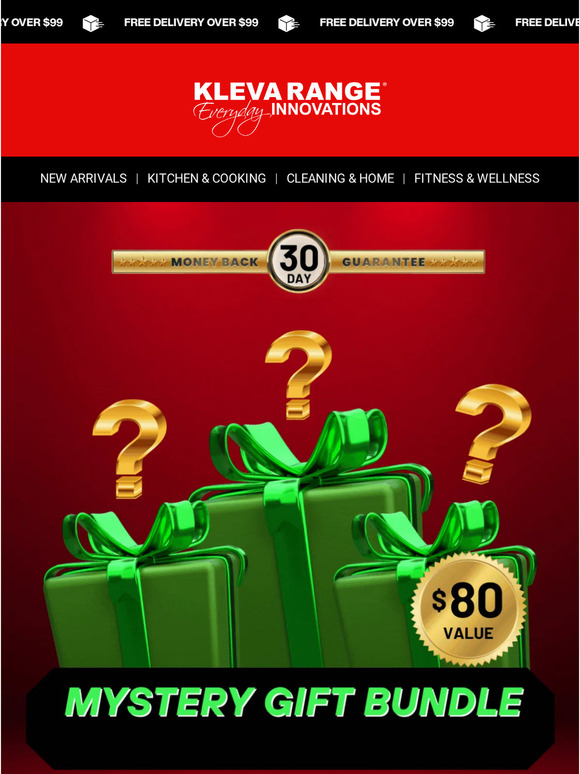 Kleva Range: 📦 Free Mystery Gift Bundle of kitchen products | Milled