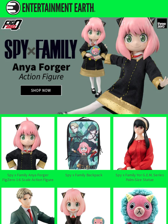 Entertainment Earth: New Spy x Family Anya Forger Action Fig - Get It ...