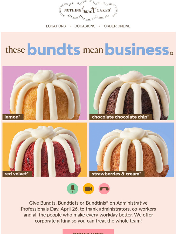 Nothing Bundt Cakes: These Bundts Mean Business 💼 | Milled