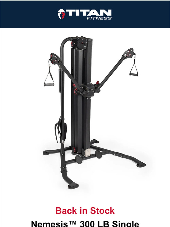 Titan: It's Back! The Nemesis™ Single Stack Functional Trainer! | Milled