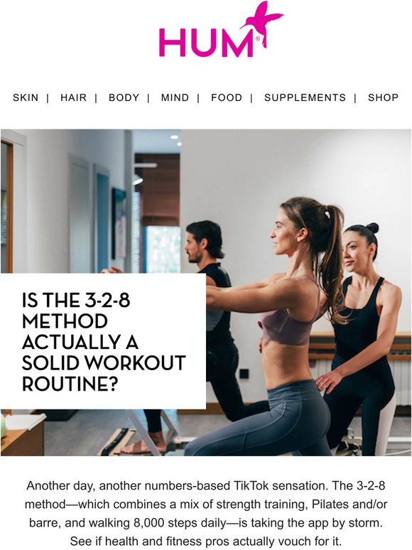 HUM Nutrition: Is TikTok’s 3-2-8 method a perfect 10? 🏋️‍♀️ | Milled