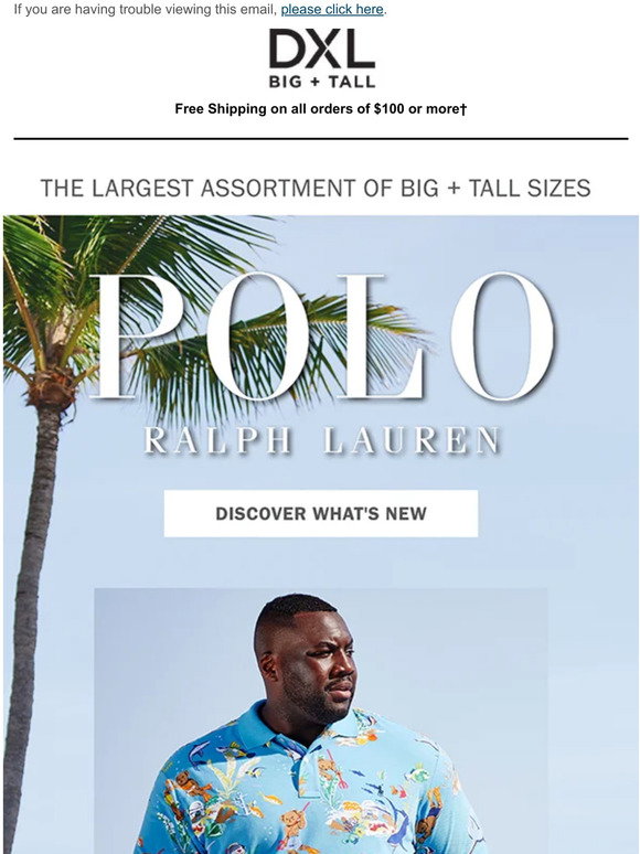 DXL: NEW POLO Ralph Lauren: Bright + Bold Looks for Spring. | Milled