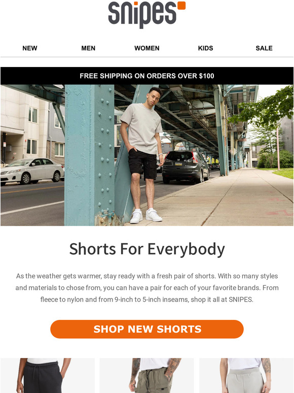 Snipes: Find The Hottest Shorts Styles | Milled