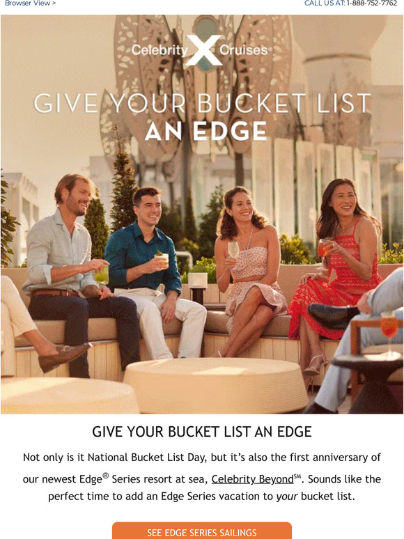 Celebrity Cruises: It’s National Bucket List Day… and that’s not all ...