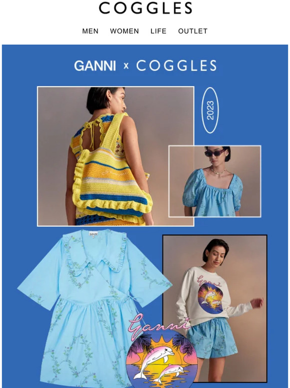 Coggles: Introducing the exclusive GANNI X Coggles capsule collection ...