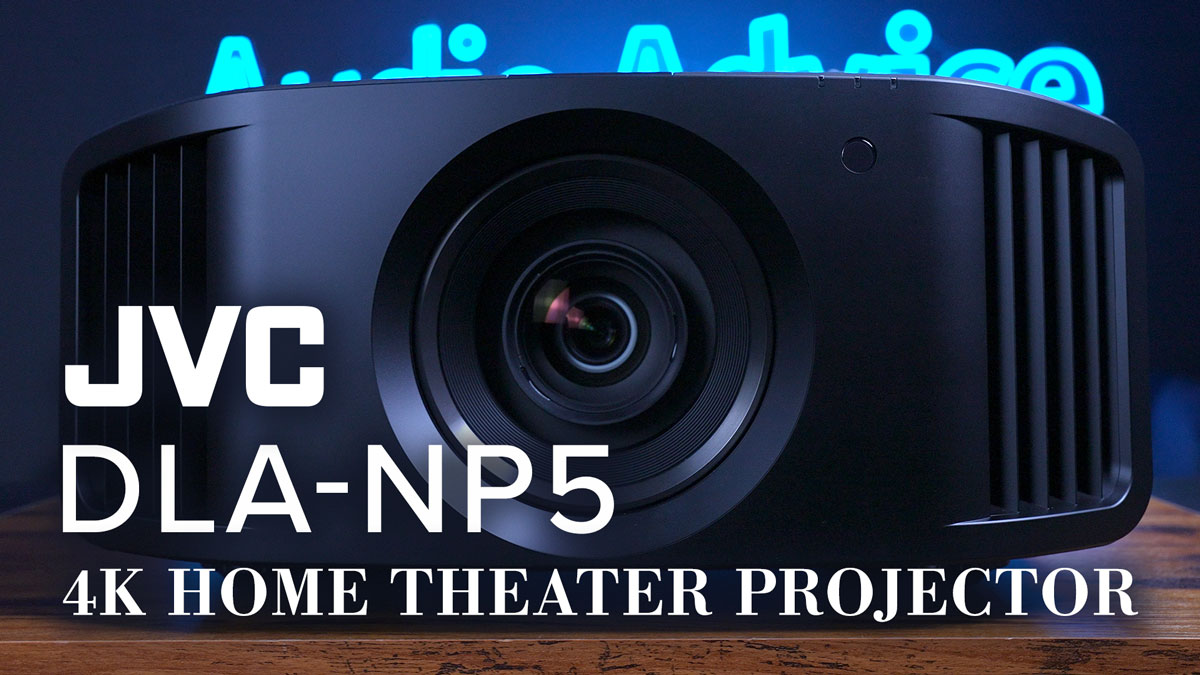Audio Advice: JVC NP5 4K Projector Review: 1,900 lumens, native 4K ...