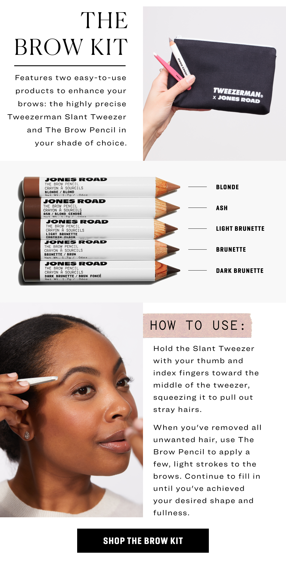 Jones Road Beauty: NEW: The Lash Kit and The Brow Kit | Milled