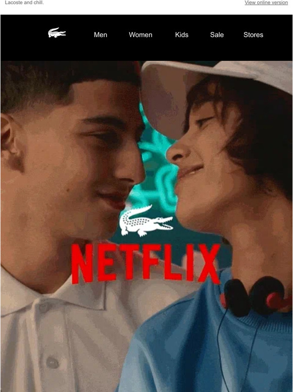 Lacoste: Discover the full Lacoste x Netflix collection | Milled