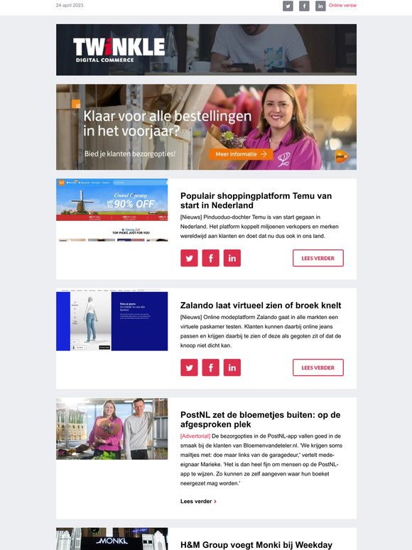 Twinkle: Populair shoppingplatform Temu van start in Nederland | Milled