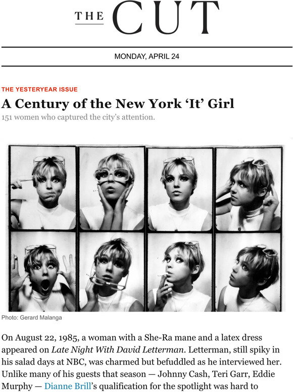 The Cut: A Century of the New York ‘It’ Girl | Milled