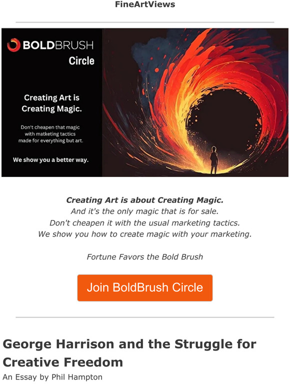 Fine Art Views: George Harrison and the Struggle for Creative Freedom ...