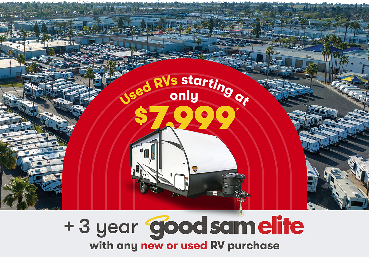Camping World: Used RVs starting at $7,999 during Good Sam’s Spring ...