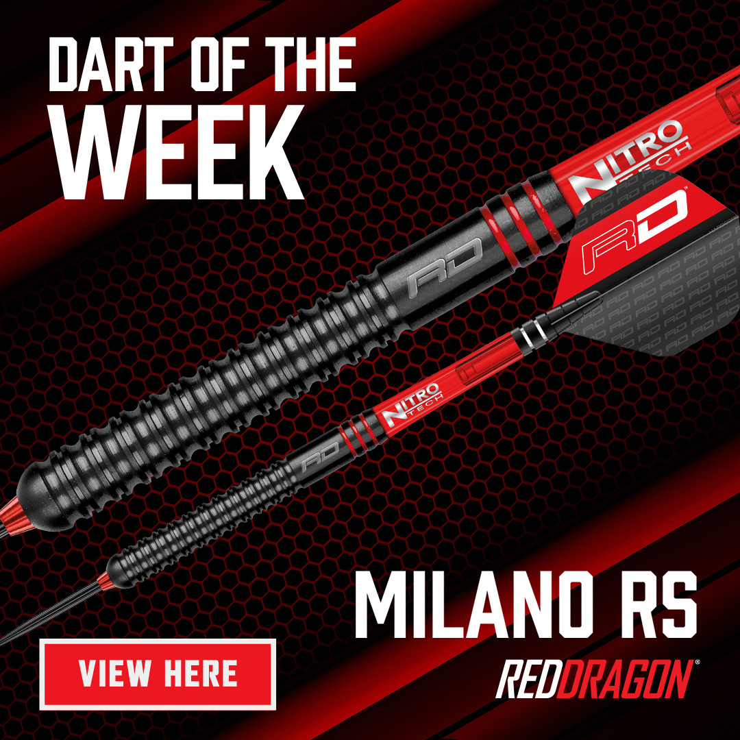 Red Dragon Darts: DART OF THE WEEK - Milano RS 🎯 | Milled