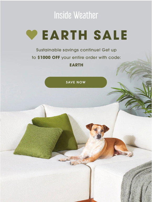 Inside Weather: Sustainable savings continue! | Milled