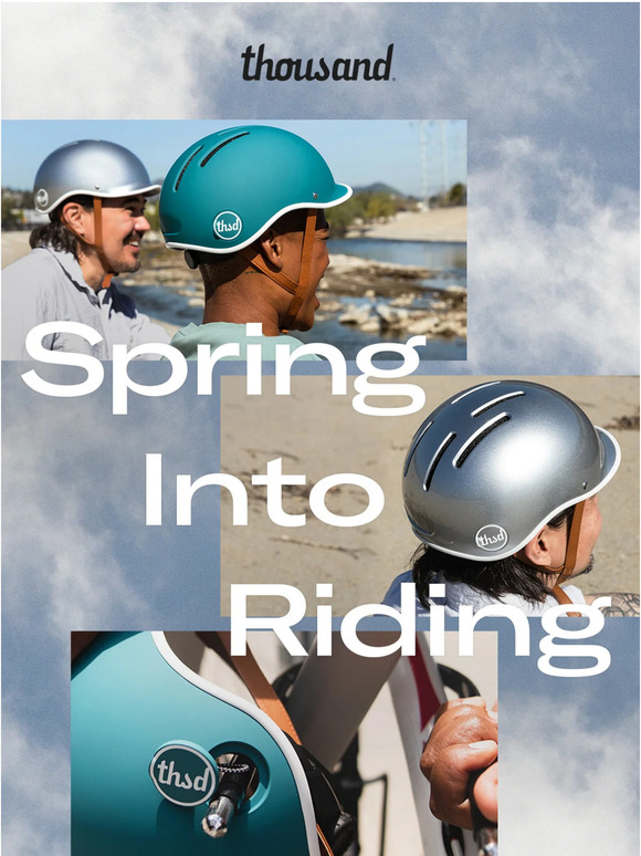 Thousand: Meet the Perfect Spring Helmet 🚴🏻‍♀️☀️ | Milled
