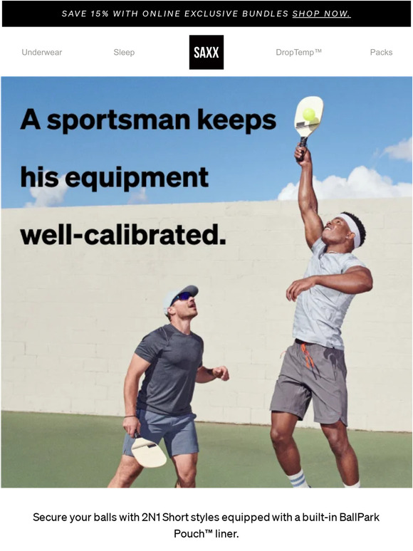 SAXX: Calibrate your equipment 🏏 | Milled