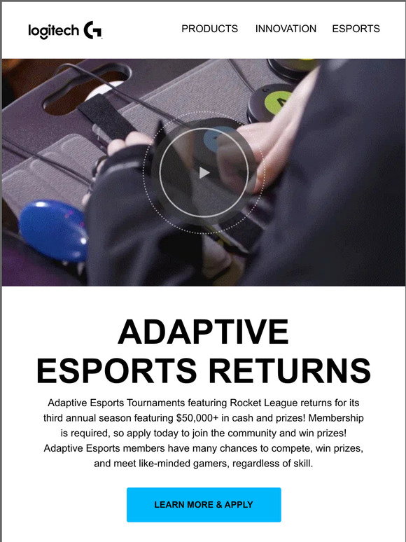 Logitech G: Our Adaptive Esports Tournament is back with $50k… | Milled