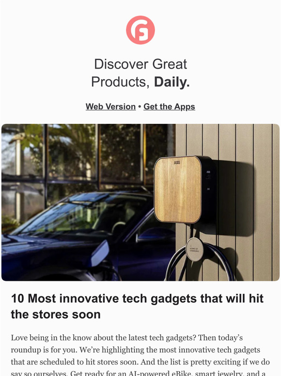Gadget Flow: 10 Most innovative tech gadgets that will hit the stores ...
