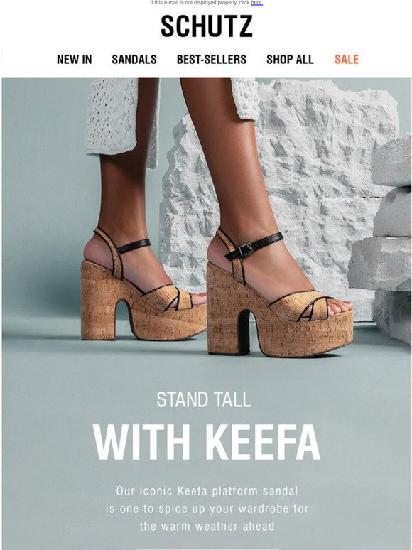 Schutz: Schutz’s Iconic Platform | Milled