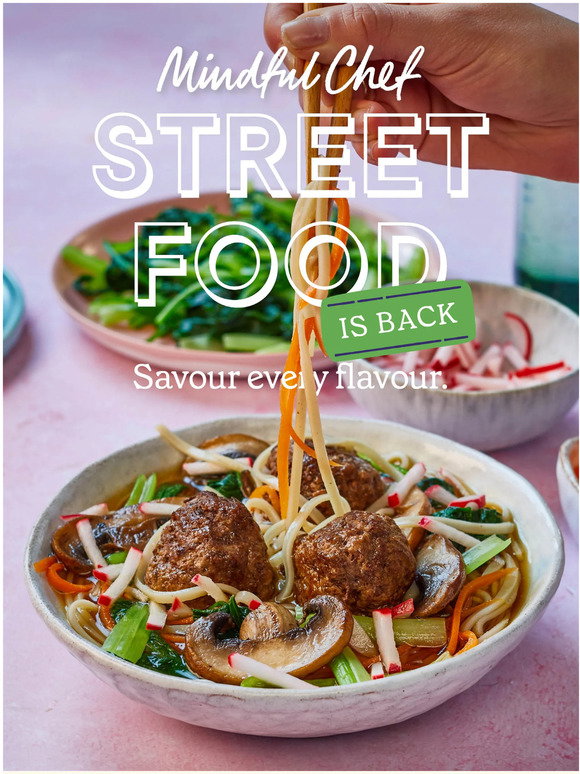 Mindful Chef: Our Street Food menu is back! Bursting with new flavours ...