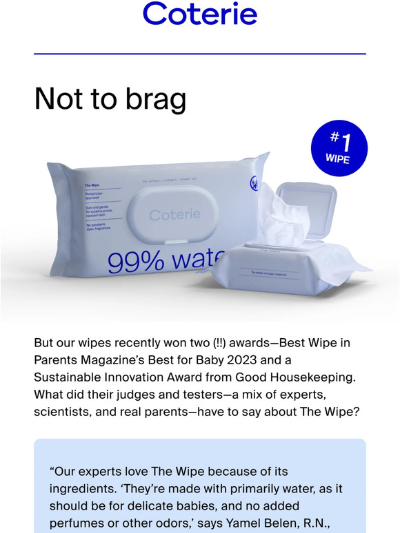 Coterie: More awards for The Wipe | Milled