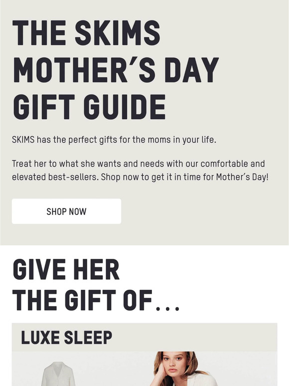 SKIMS: The SKIMS Mother’s Day Gift Guide | Milled