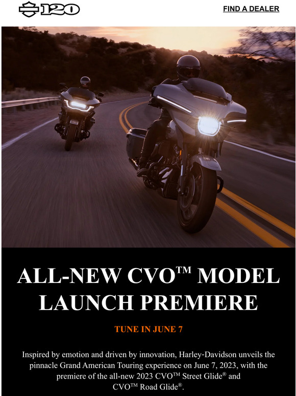 Harley Davidson: Announcing All-New CVO™ Models | Milled