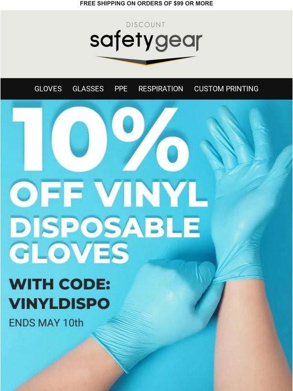 Discount Safety Gear: Quality Disposable Vinyl Gloves for Your Health ...