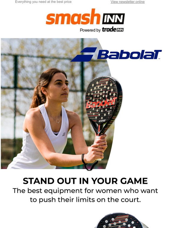 Smashinn: BABOLAT: The perfect padel collection for women | Milled