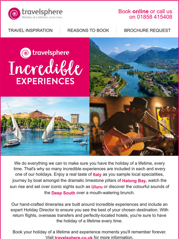 Travelsphere: Experience incredible moments with Travelsphere | Milled