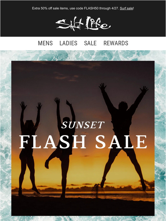 Salt Life: Surf an Extra 50% Off 🏄 | Milled