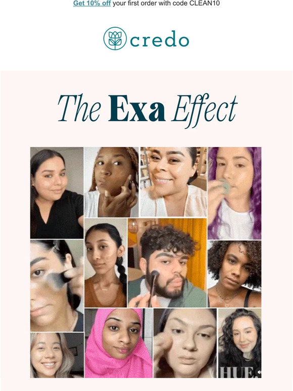 Credo Beauty: Fresh-picked spring beauty by Exa | Milled