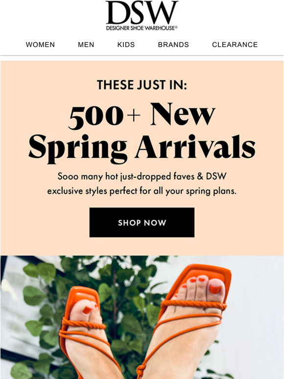 DSW: NEW ARRIVALS ARE HERE (!) | Milled
