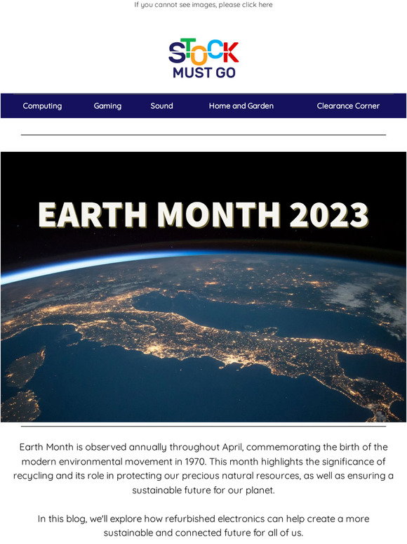 Stock Must Go: 🌎 Earth Month 2023 Blog! | Milled