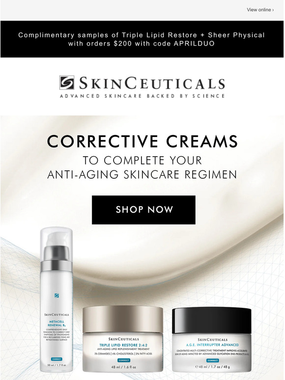 Skinceuticals: Corrective Creams to Complete Your Regimen | Milled