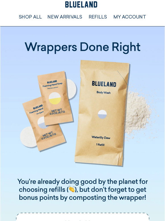 Blueland: The difference in our packaging | Milled