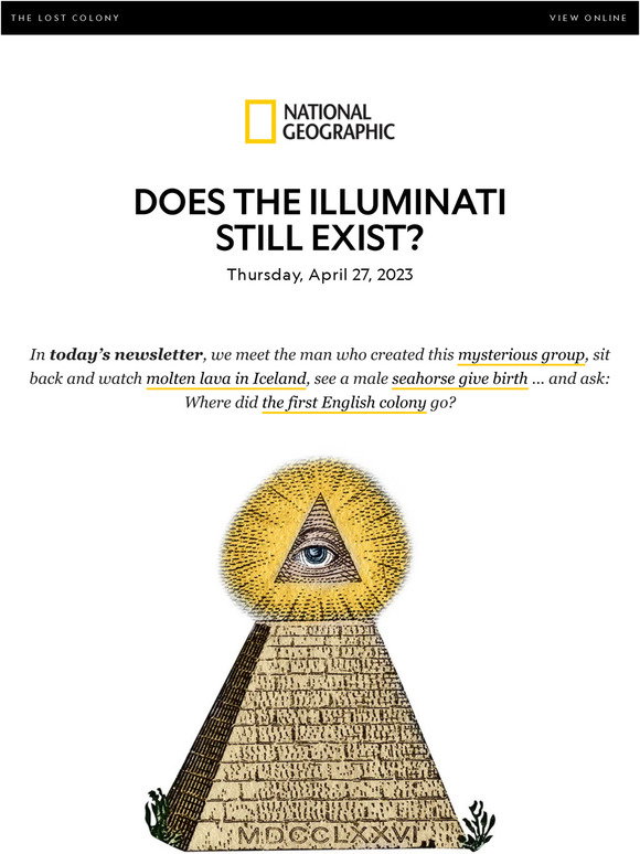 National Geographic: Meet the man behind the Illuminati | Milled