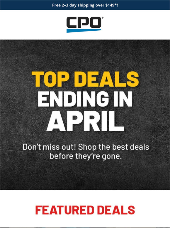 CPO Outlets: HURRY! Big Deals from DEWALT and Makita Ending Soon | Milled