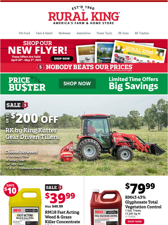 Rural King.com: Many Ways To Get Things Done - Many Ways To Save A Ton ...